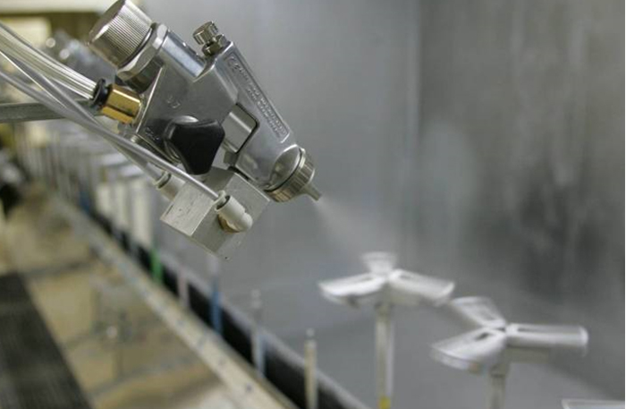 Spindle Painting Line For Mobile Phone Plastic Parts - GSE-M